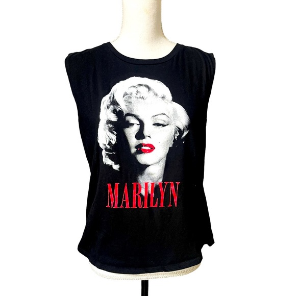 Tops | Marilyn Monroe Muscle Tank Tee | Poshmark